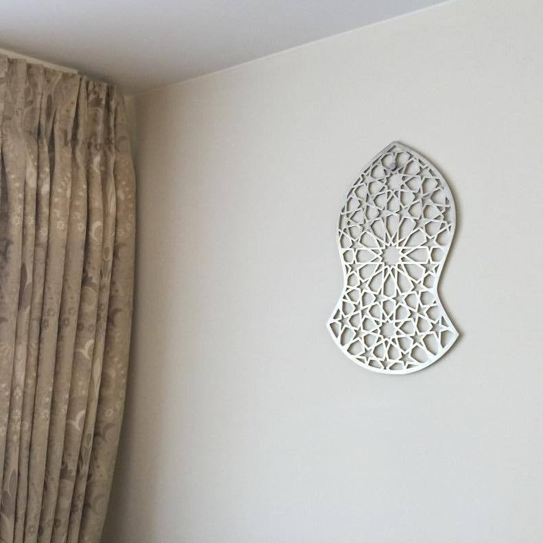 Stainless Steel Blessed Sandal Wall Hanging